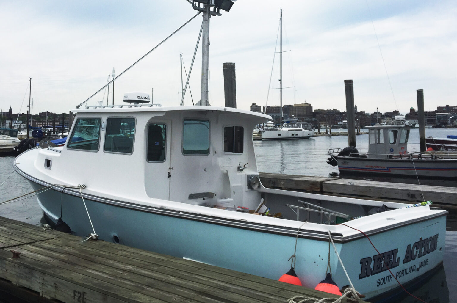 Our Vessel | Reel Action Charters, South Portland Maine